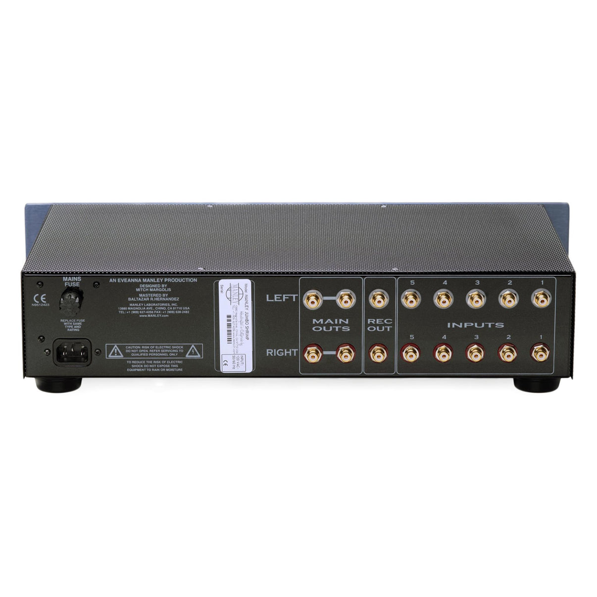 Manley Jumbo Shrimp Preamplifier – Upscale Audio