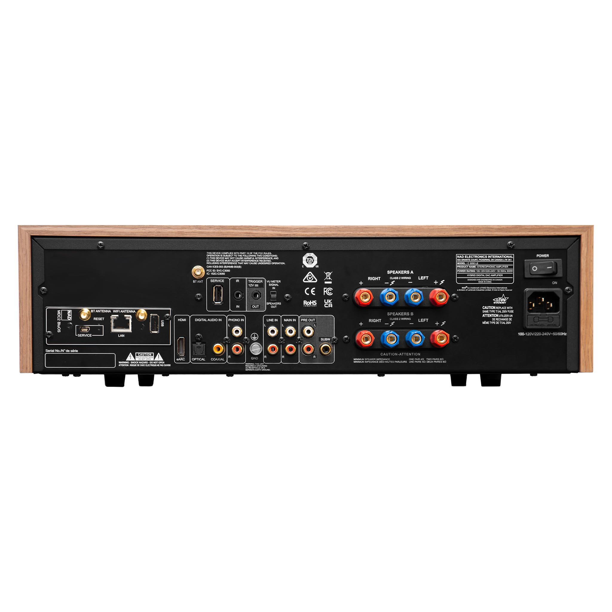 NAD C 3050 Stereo Integrated Amplifier – Upscale Audio