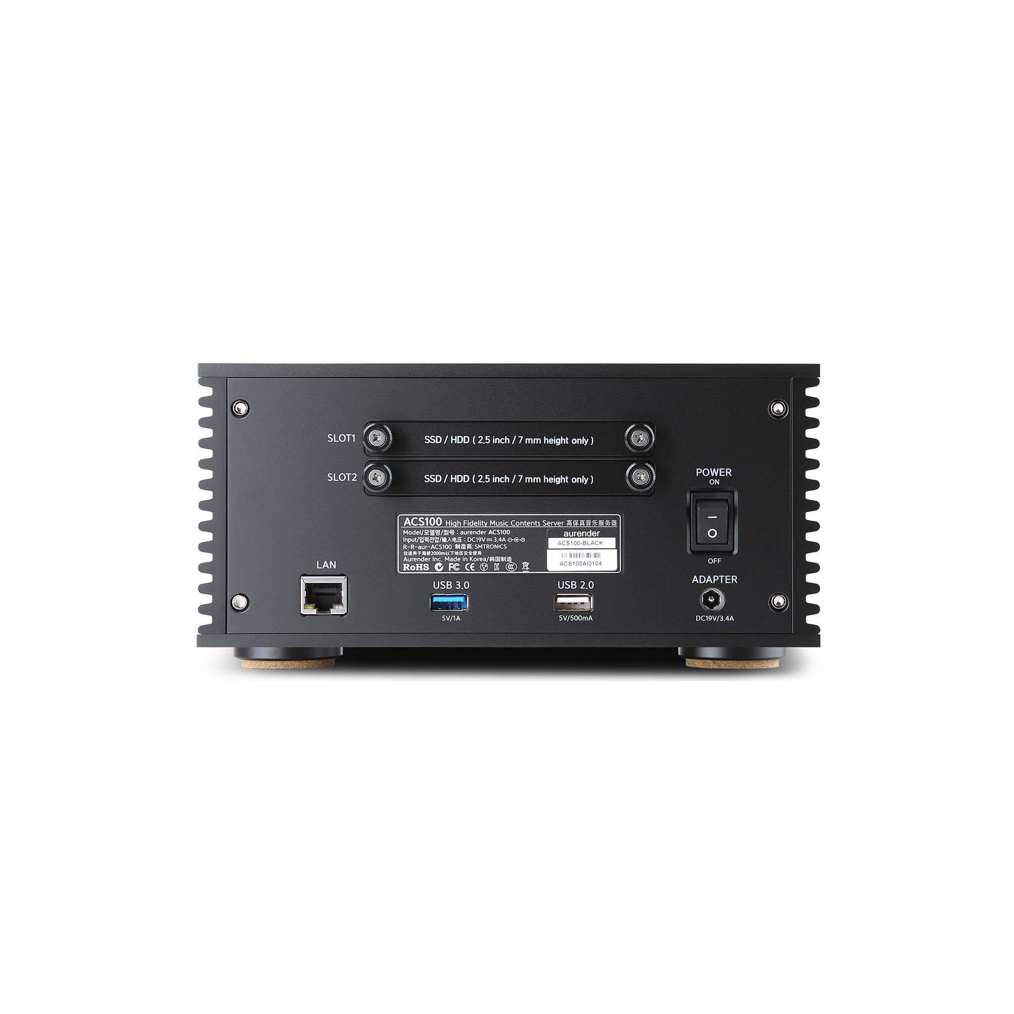 Aurender ACS100 Music Server / Streamer / CD Ripper – Upscale Audio
